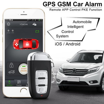 China Car PKE  Keyless entry Smartphone Start  Smart Alarm Remote Start with gps locator supplier