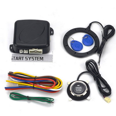 China Auto Car smart button engine starter one button start system with RFID Lock Ignition Switch supplier
