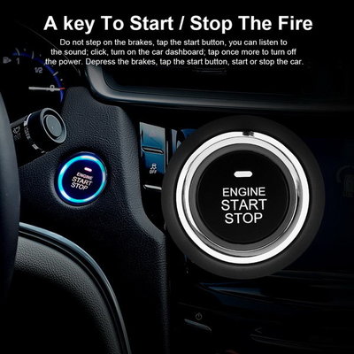 China Car PKE  Keyless entry burglar alarm smart engine starter one button push system supplier