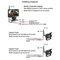 7Inch Monitor Truck wireless dash camera Rear View Camera System with 2 reverse cameras supplier